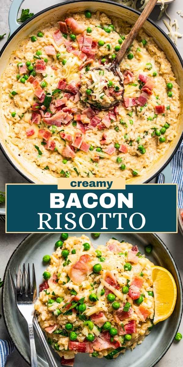 Bacon Risotto Recipe | Diethood