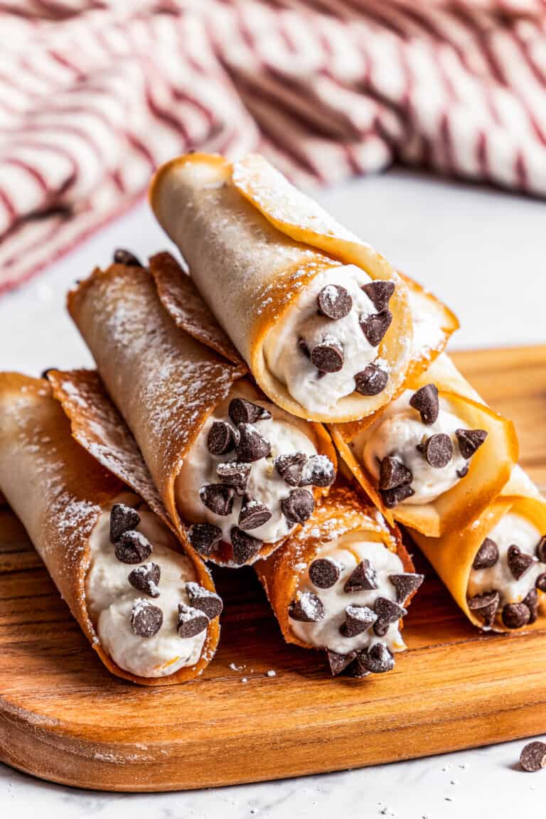 Easy Homemade Cannolis | Diethood