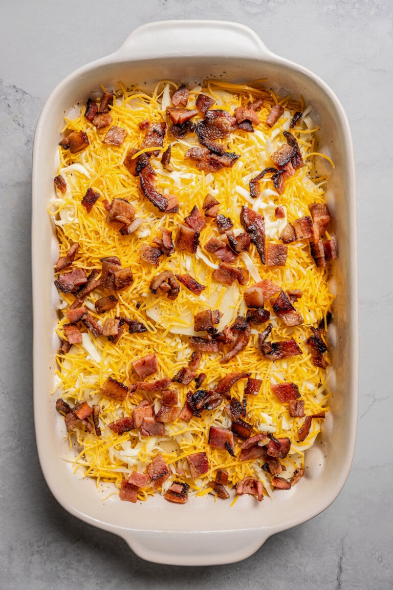 Loaded Baked Potato Casserole Recipe | Diethood