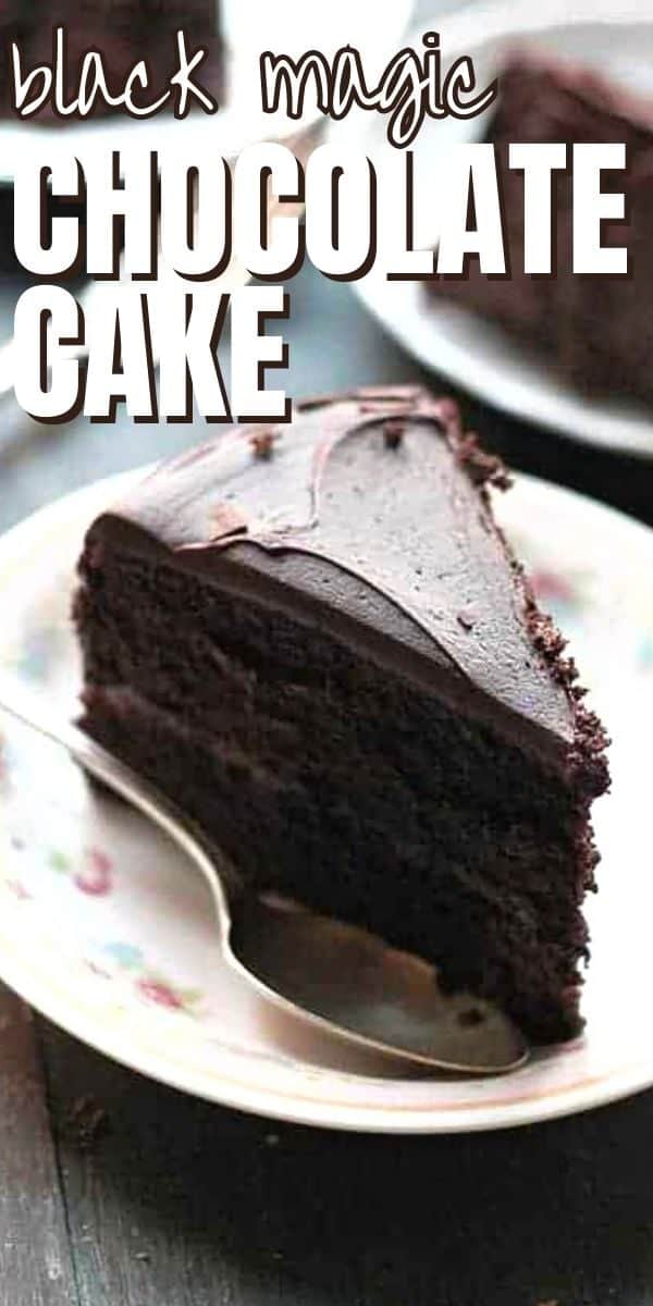 Black Magic Chocolate Cake | Diethood