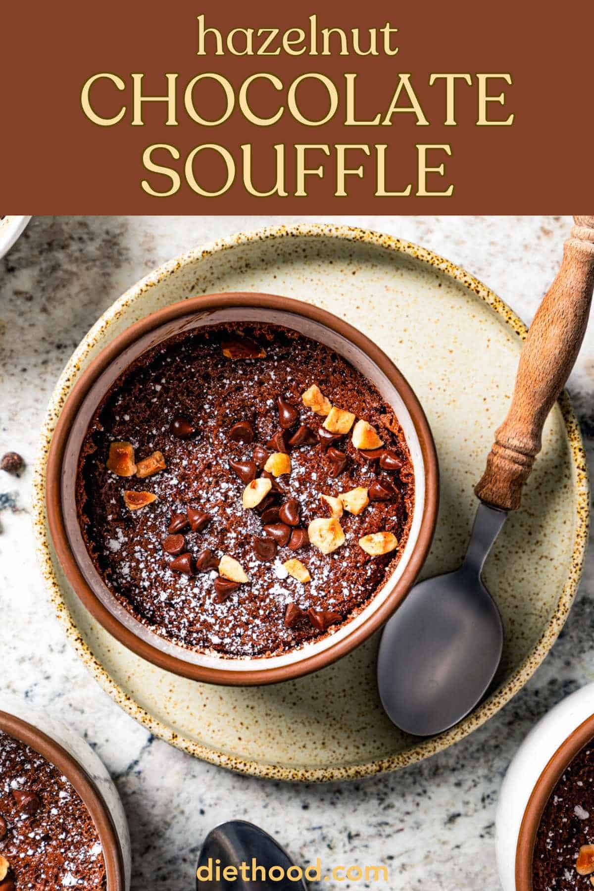 Hazelnut Chocolate Soufflé