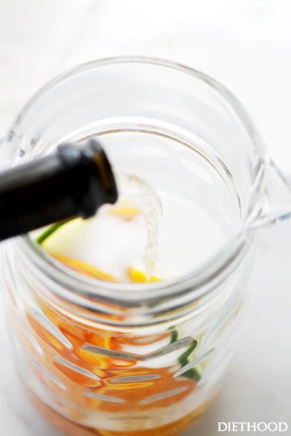 Refreshing Mimosa Pitcher Cocktail Recipe | Diethood