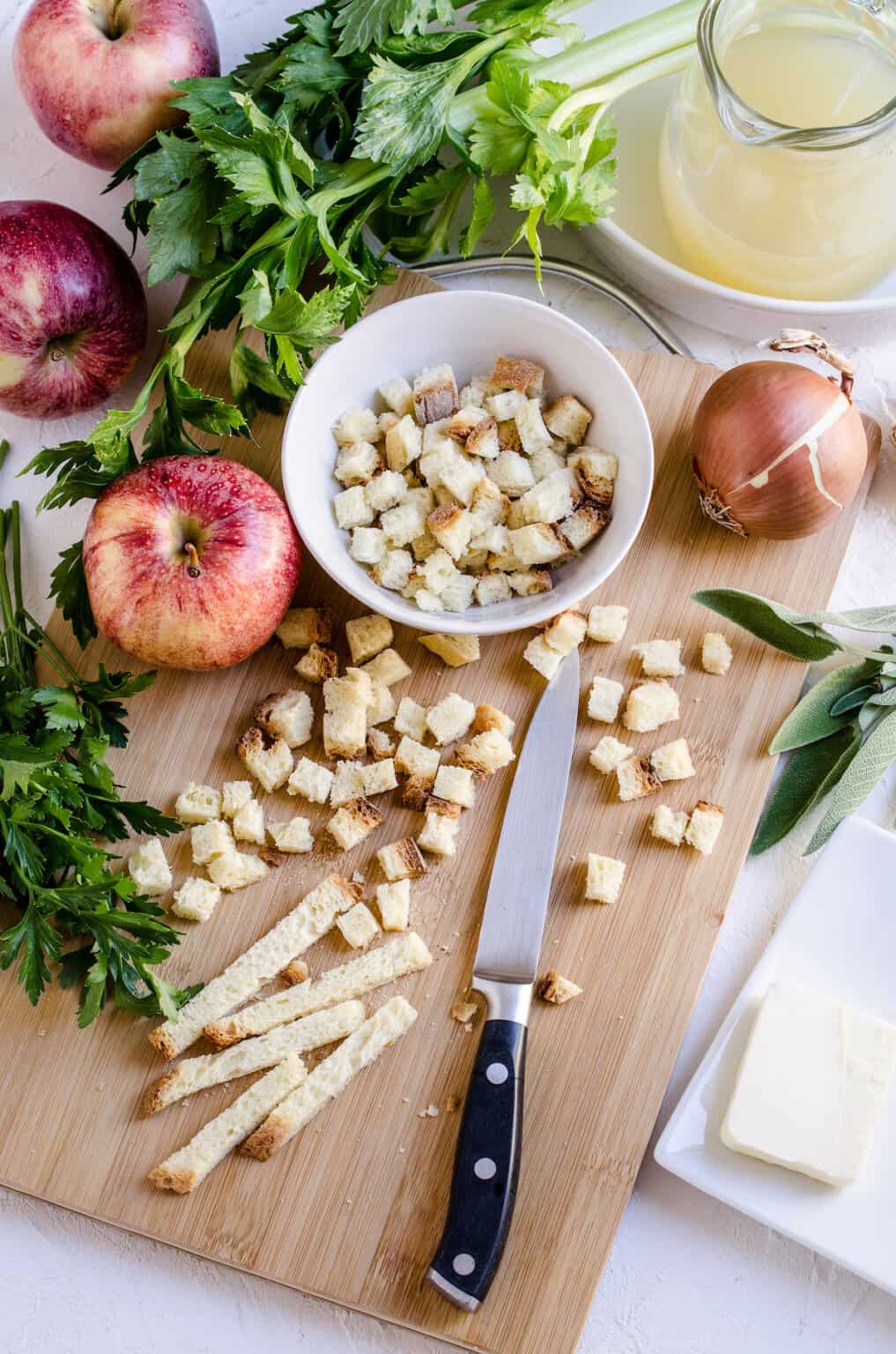 Easy Apple Stuffing Recipe | Diethood