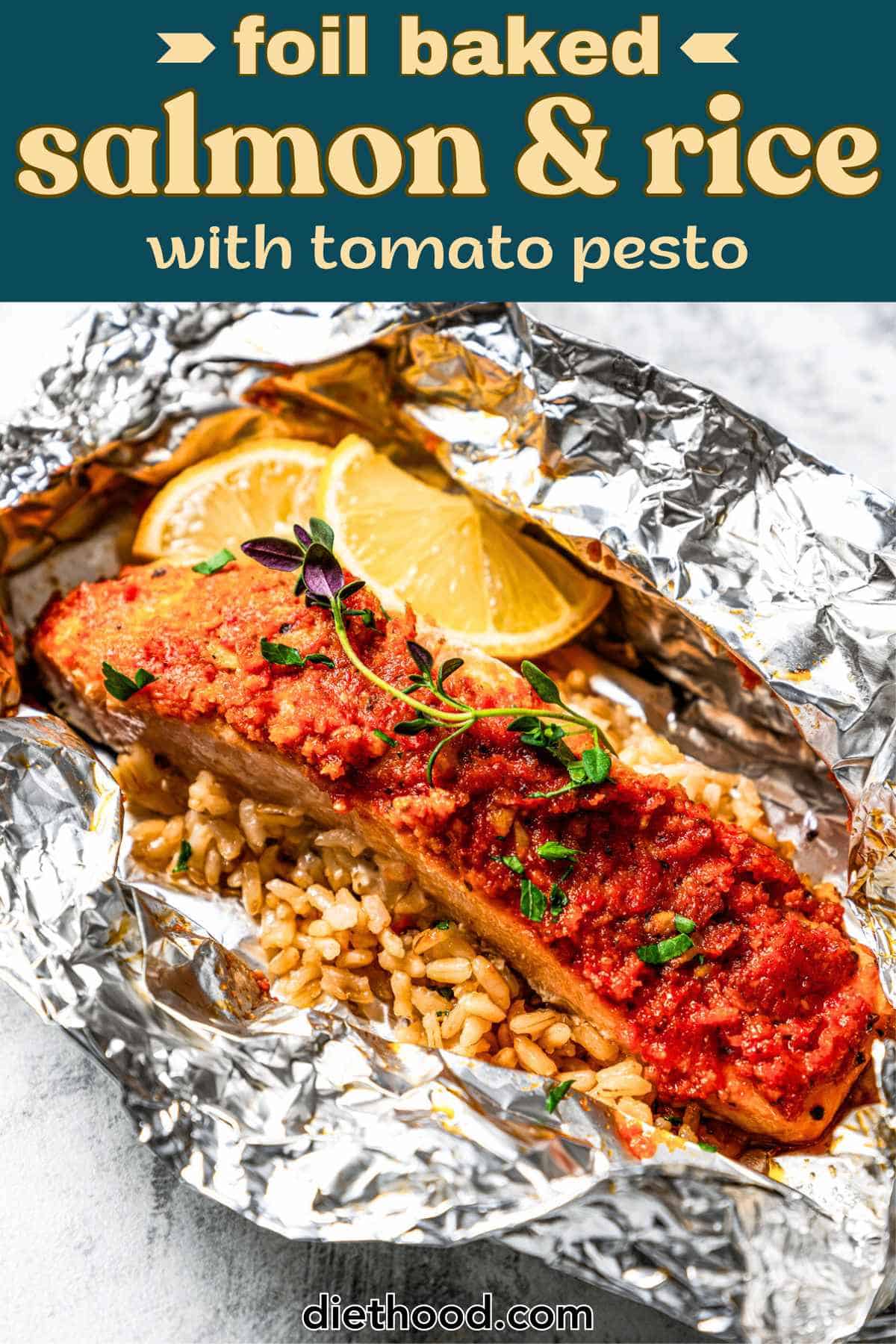 Salmon and Rice (Baked in Foil) - Omega Health Systems