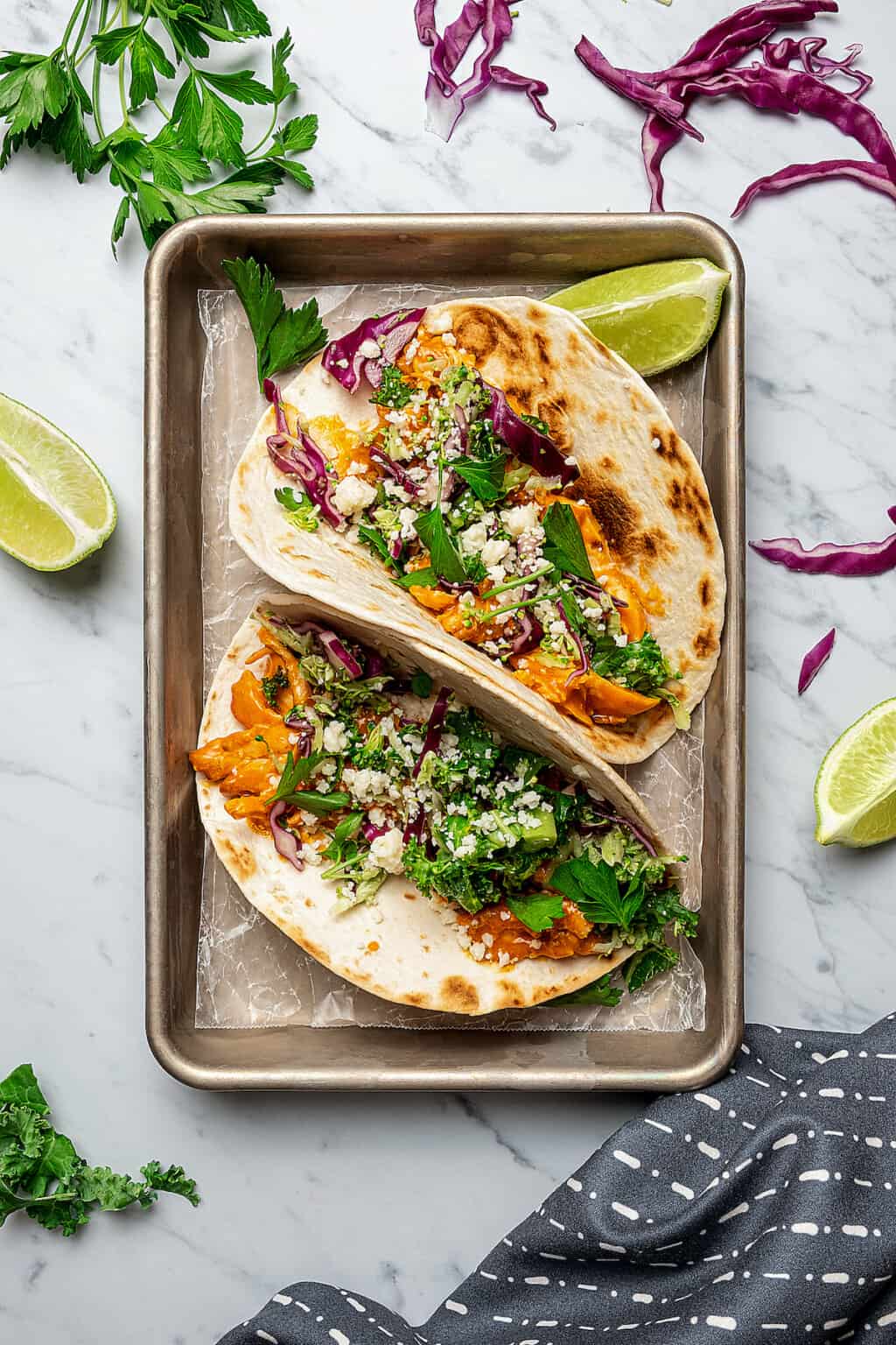 Buffalo Chicken Tacos Recipe | Diethood