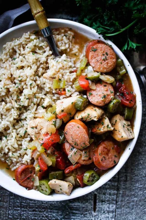 Cajun Chicken and Sausage Gumbo Recipe | Easy Gumbo Recipe