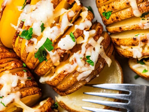 Hasselhoff Potatoes Hasselback Potato Recipe