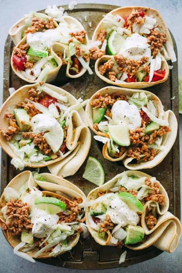 Easy Baked Tortilla Bowls | Diethood