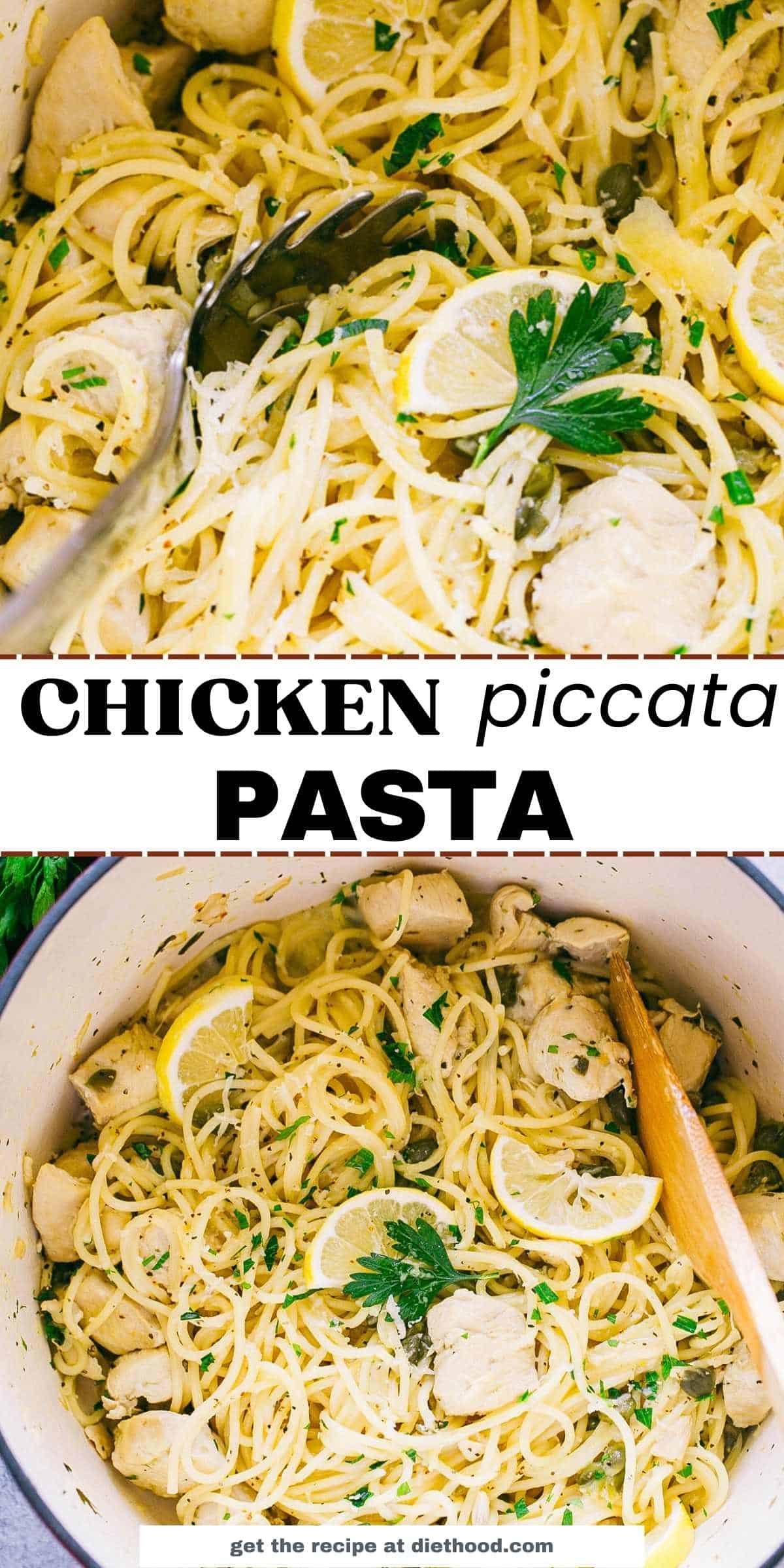 Chicken Piccata Pasta | Diethood