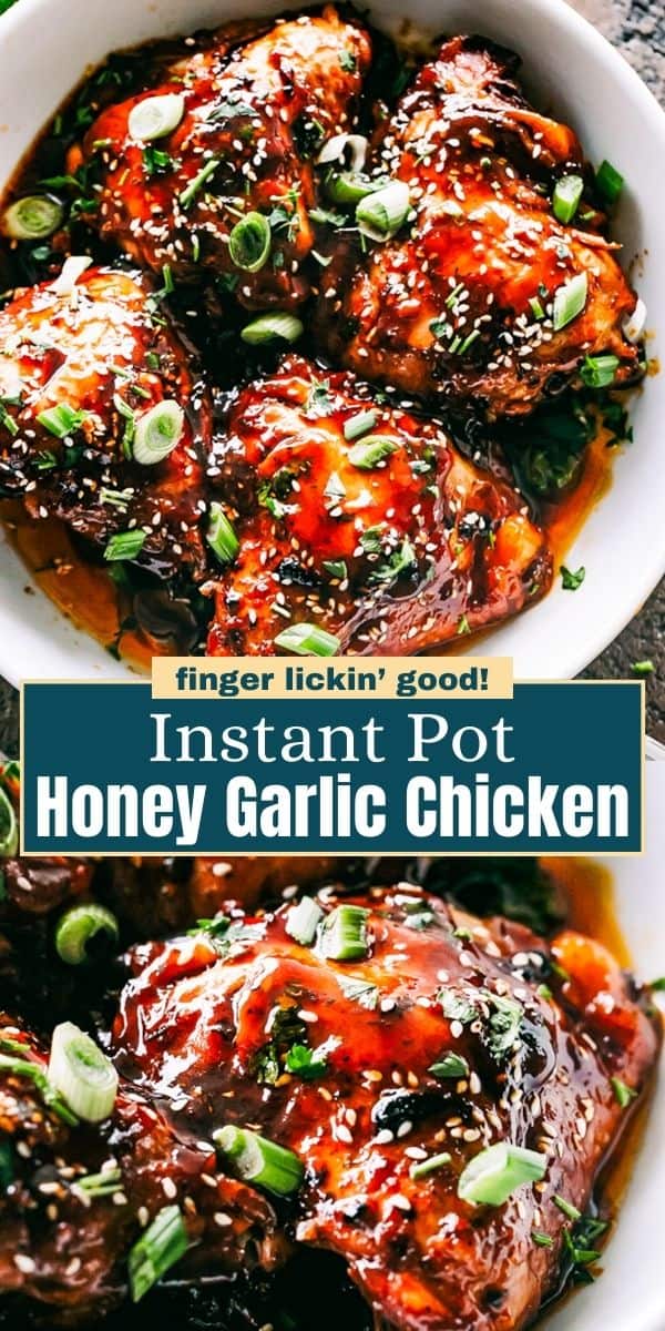 Instant Pot Honey Garlic Chicken