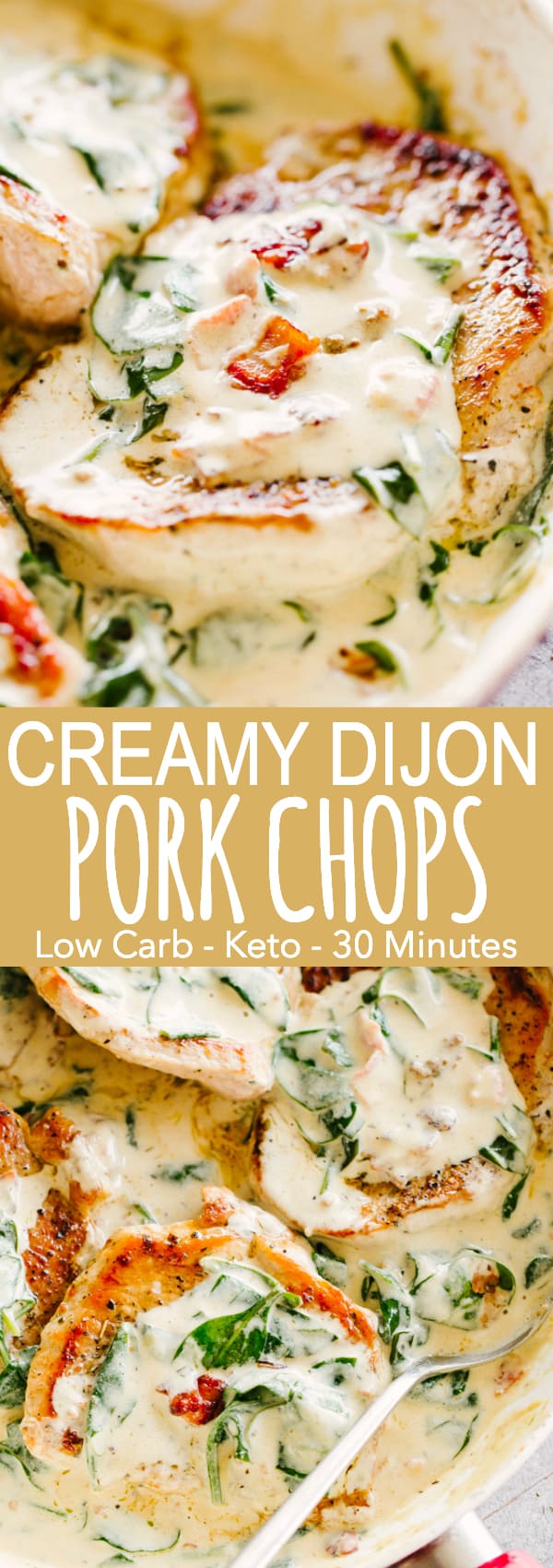 Creamy Dijon Pork Chops Recipe | Easy Pork Chops Recipes