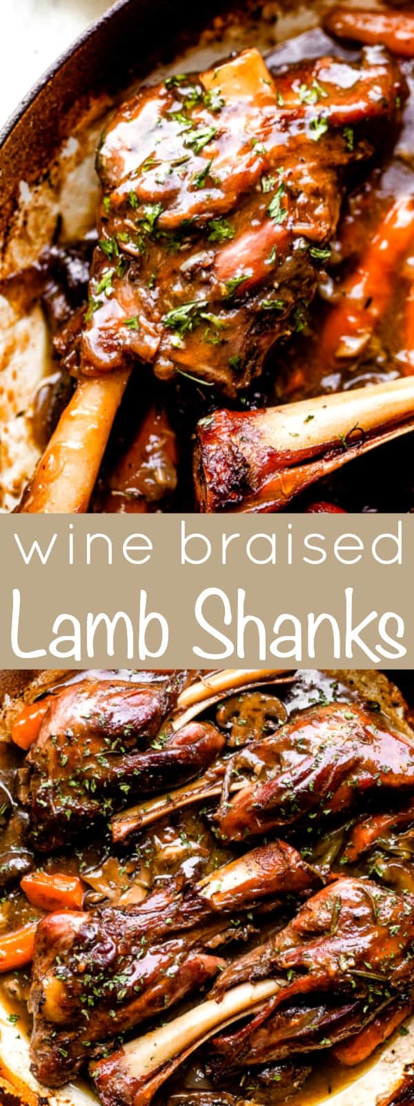 Easy Wine Braised Lamb Shanks Recipe | Diethood