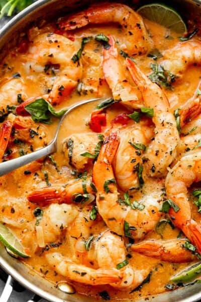 Easy Coconut Shrimp Recipe | Thai Inspired Dinner Idea