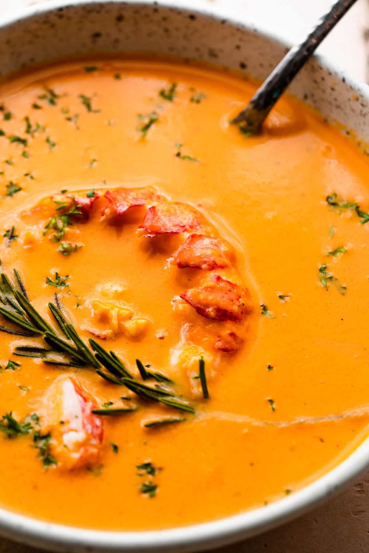 Lobster Bisque Soup Recipe Lobster Bisque Soup Recipe