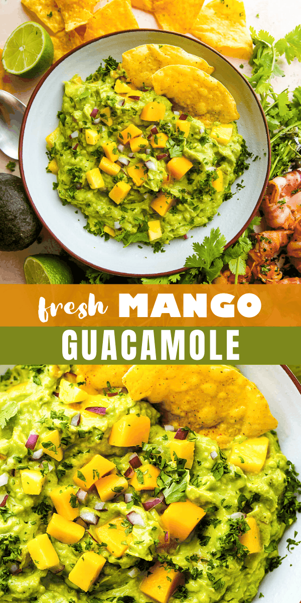 Mango Guacamole | Diethood