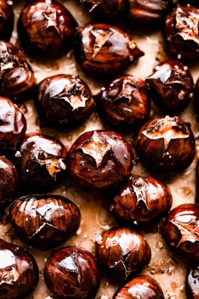 Easy Salt and Pepper Roasted Chestnuts | Diethood