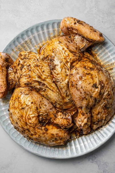 Spatchcock Grilled Chicken