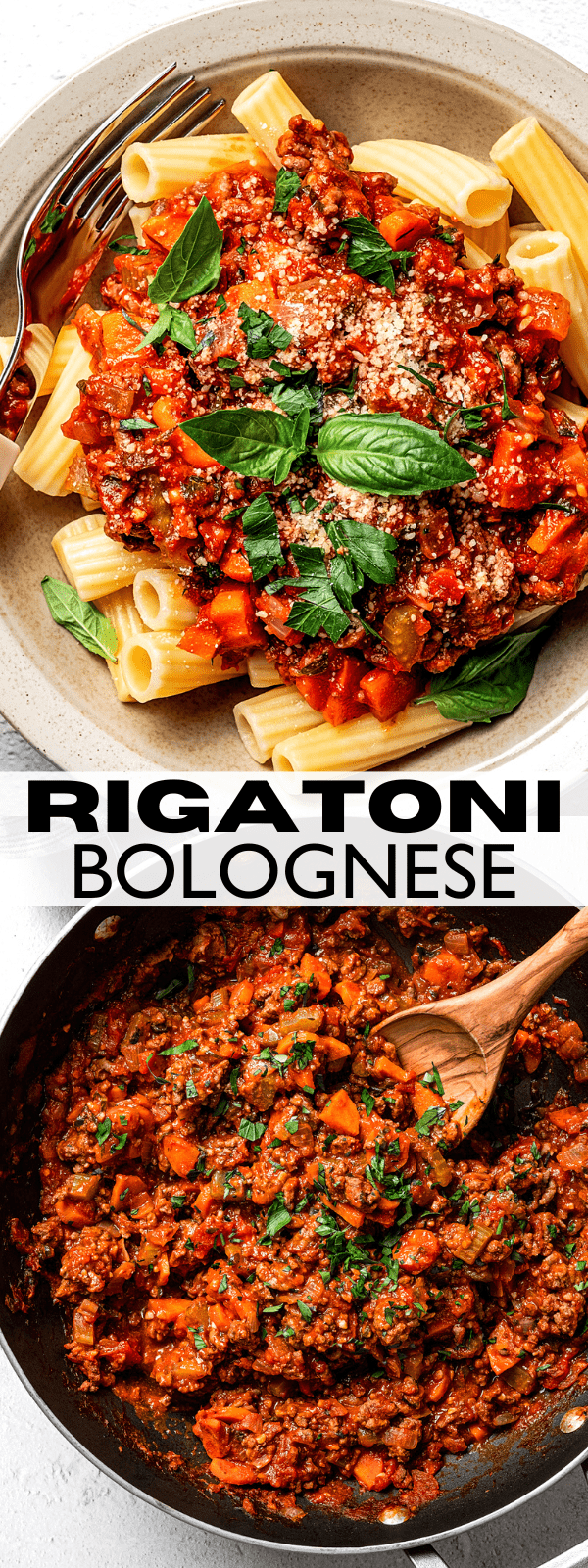 Rigatoni Bolognese | Diethood