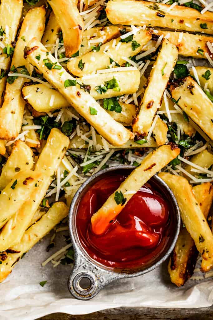 Parmesan Truffle Fries | Diethood