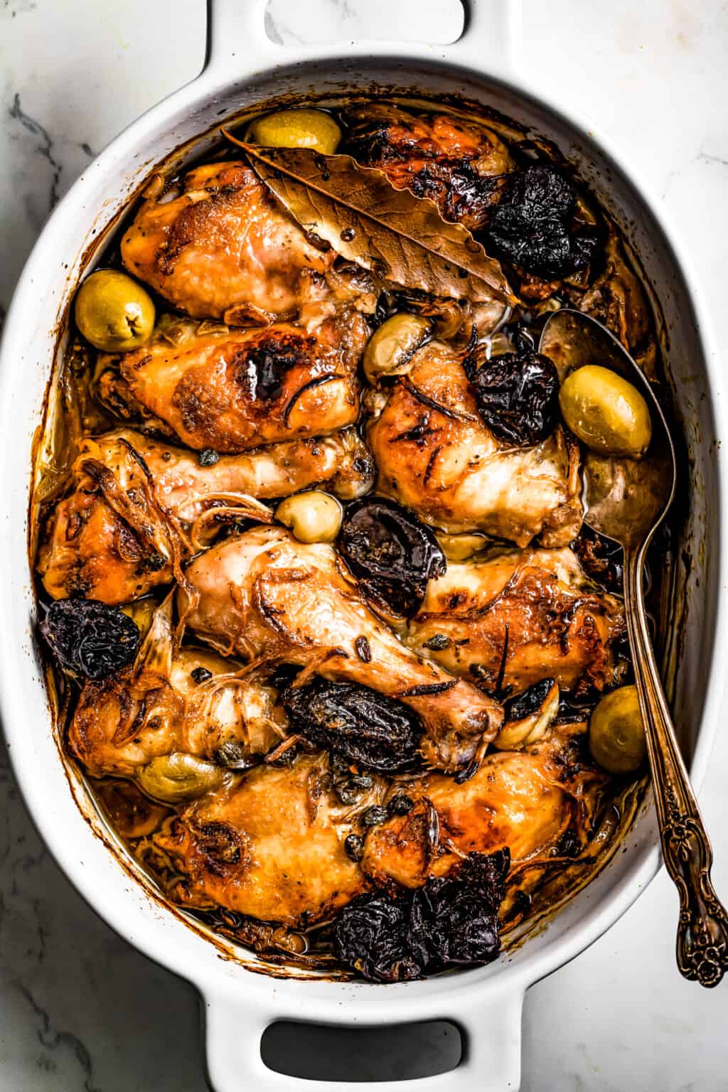 Easy Chicken Marbella