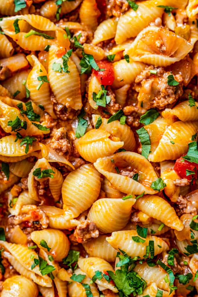 Mexican Taco Pasta | Diethood