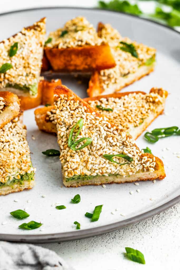 Easy Shrimp Toast Recipe | Diethood