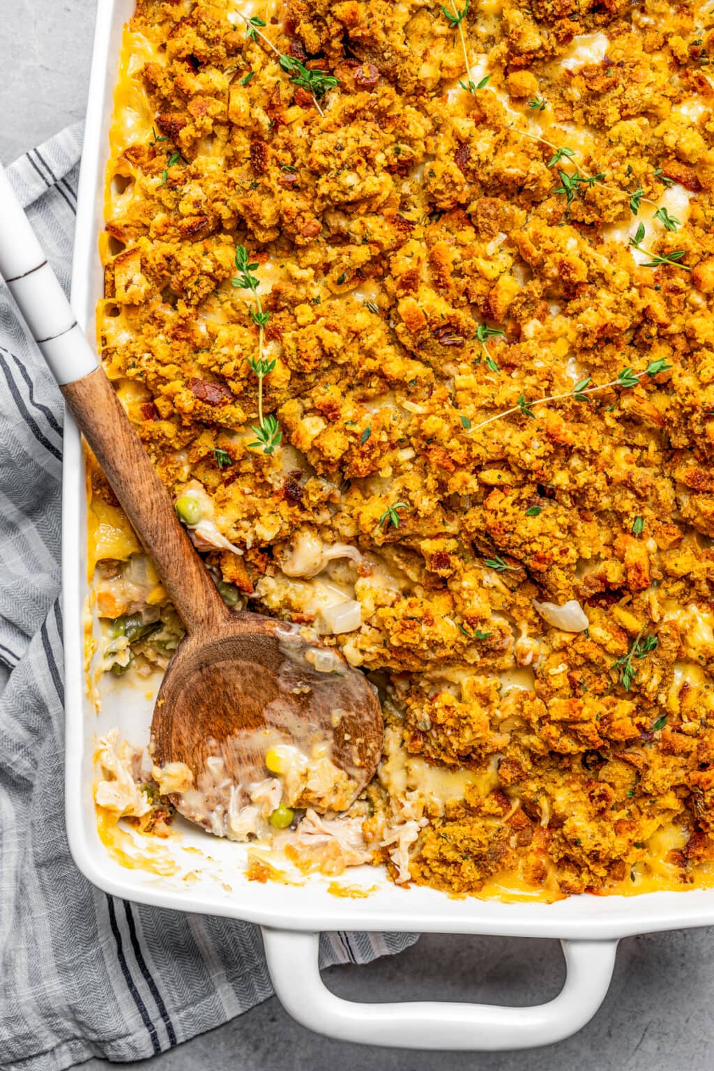 Chicken Stuffing Casserole | Diethood