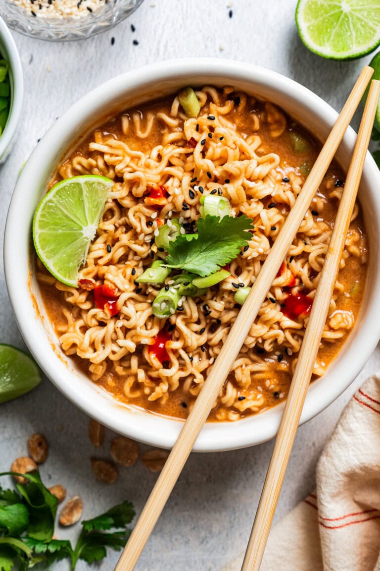 Peanut Butter Ramen | Diethood