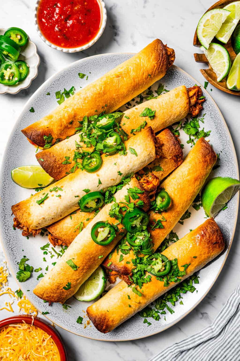 Chicken Flautas | Diethood