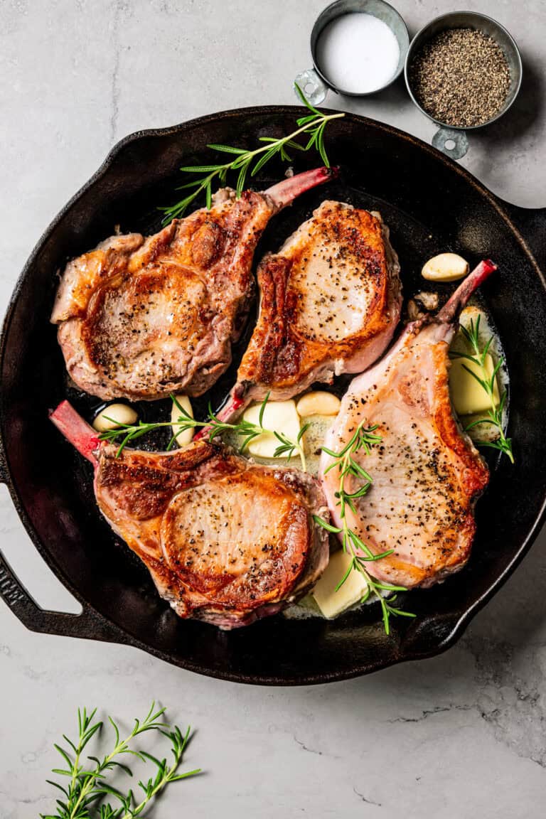 Tomahawk Pork Chops | Diethood