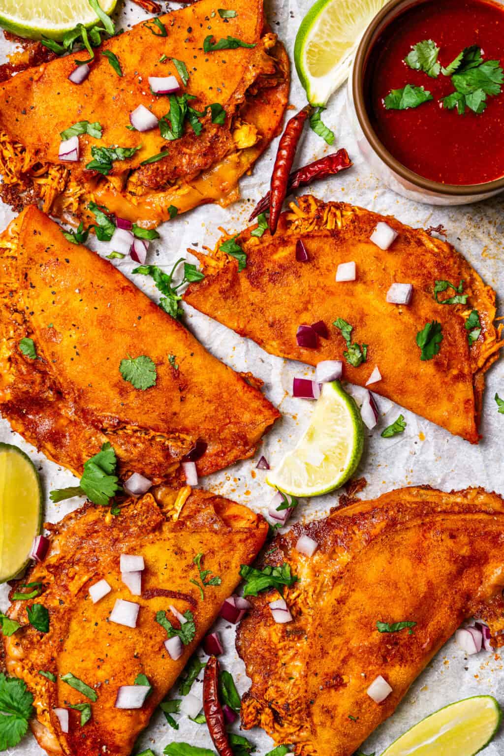 Chicken Birria Tacos