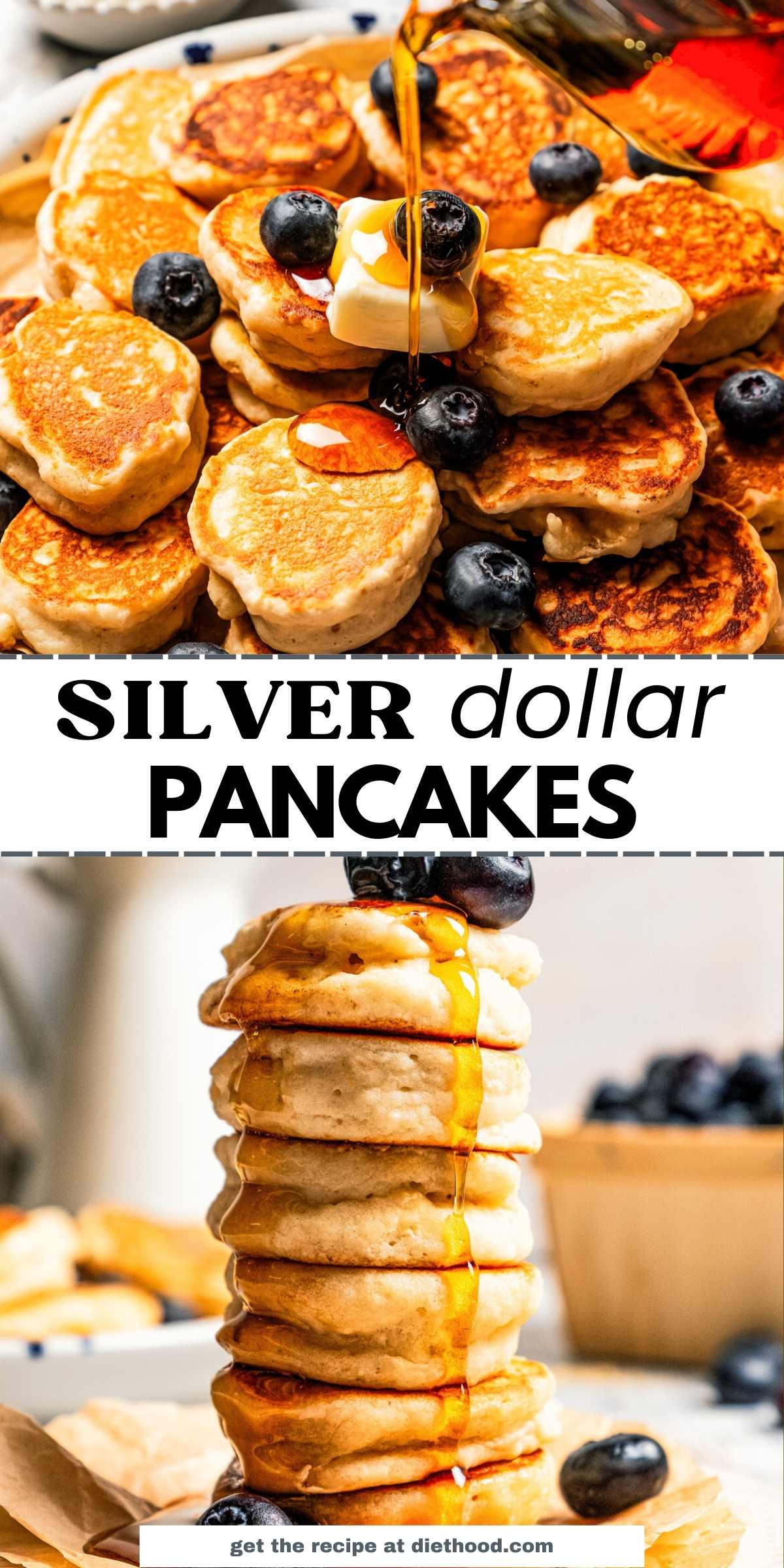 Silver Dollar Pancakes | Diethood