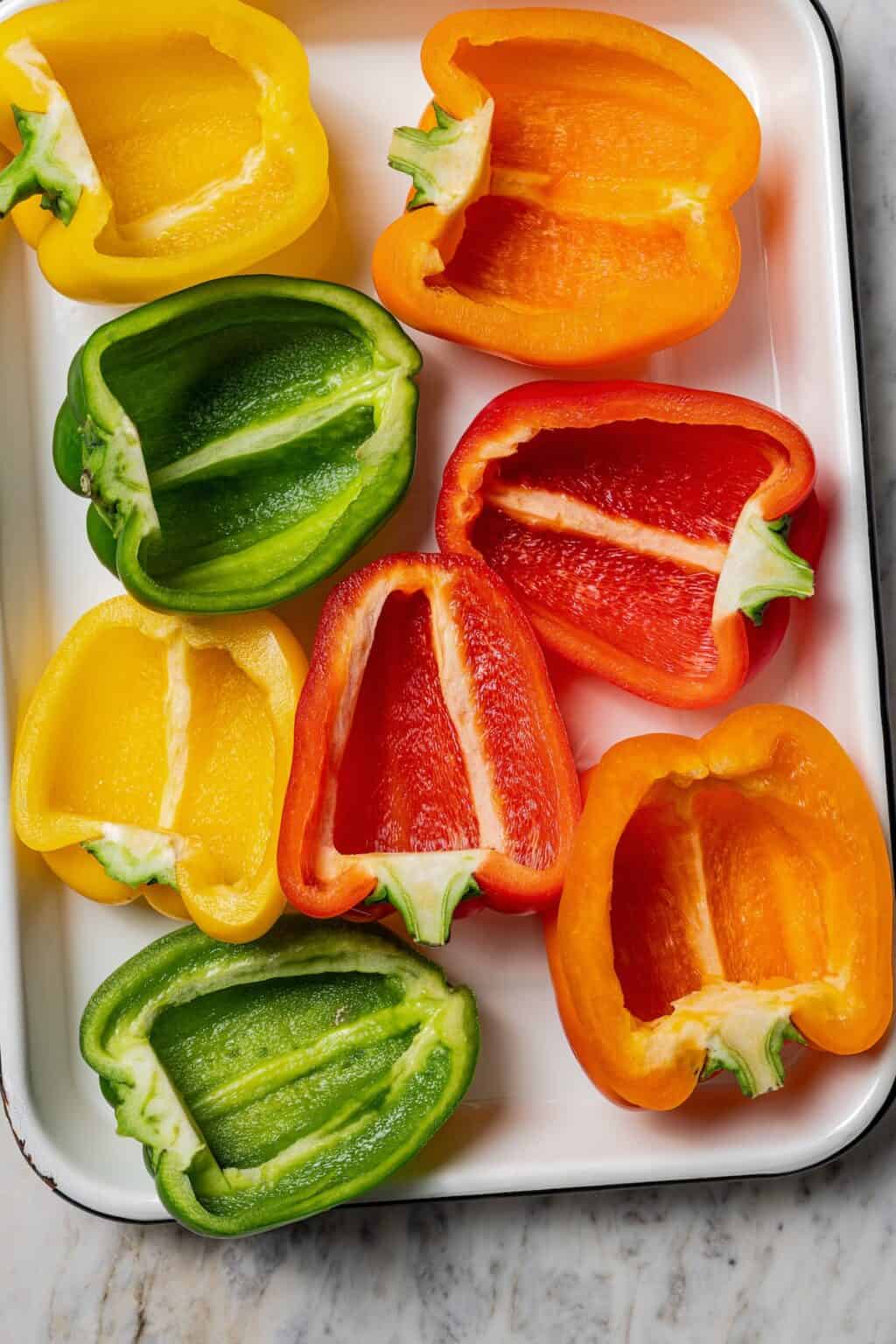 Ground Turkey Stuffed Peppers | Diethood