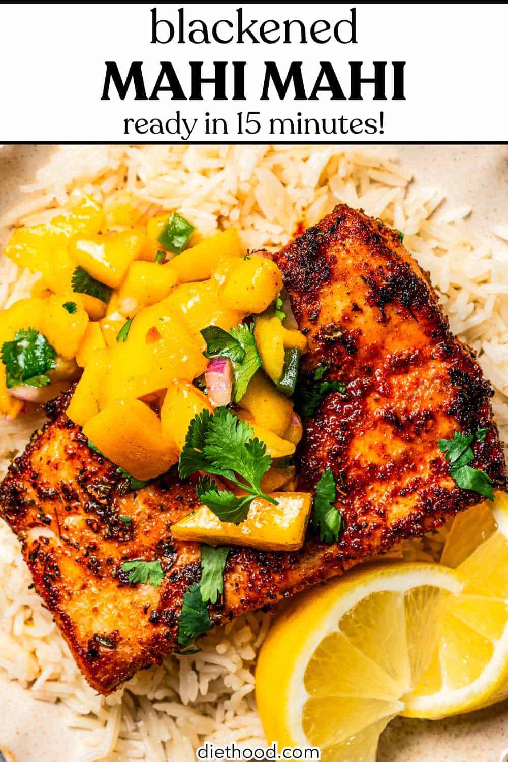 Blackened Mahi Mahi (15-Minute Recipe!) - The Love Bud