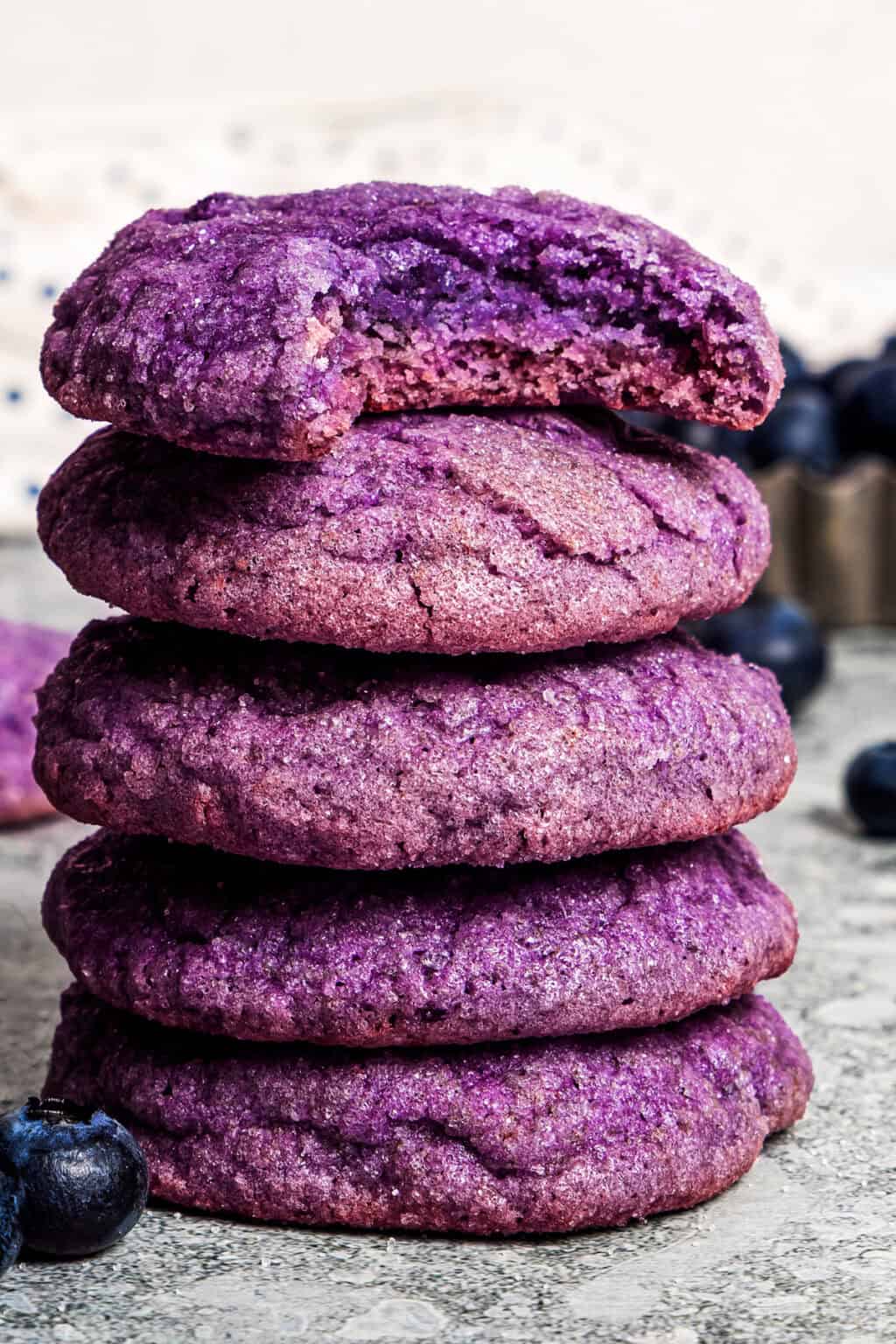 Blueberry Cookies (With Real Blueberries!) | Diethood