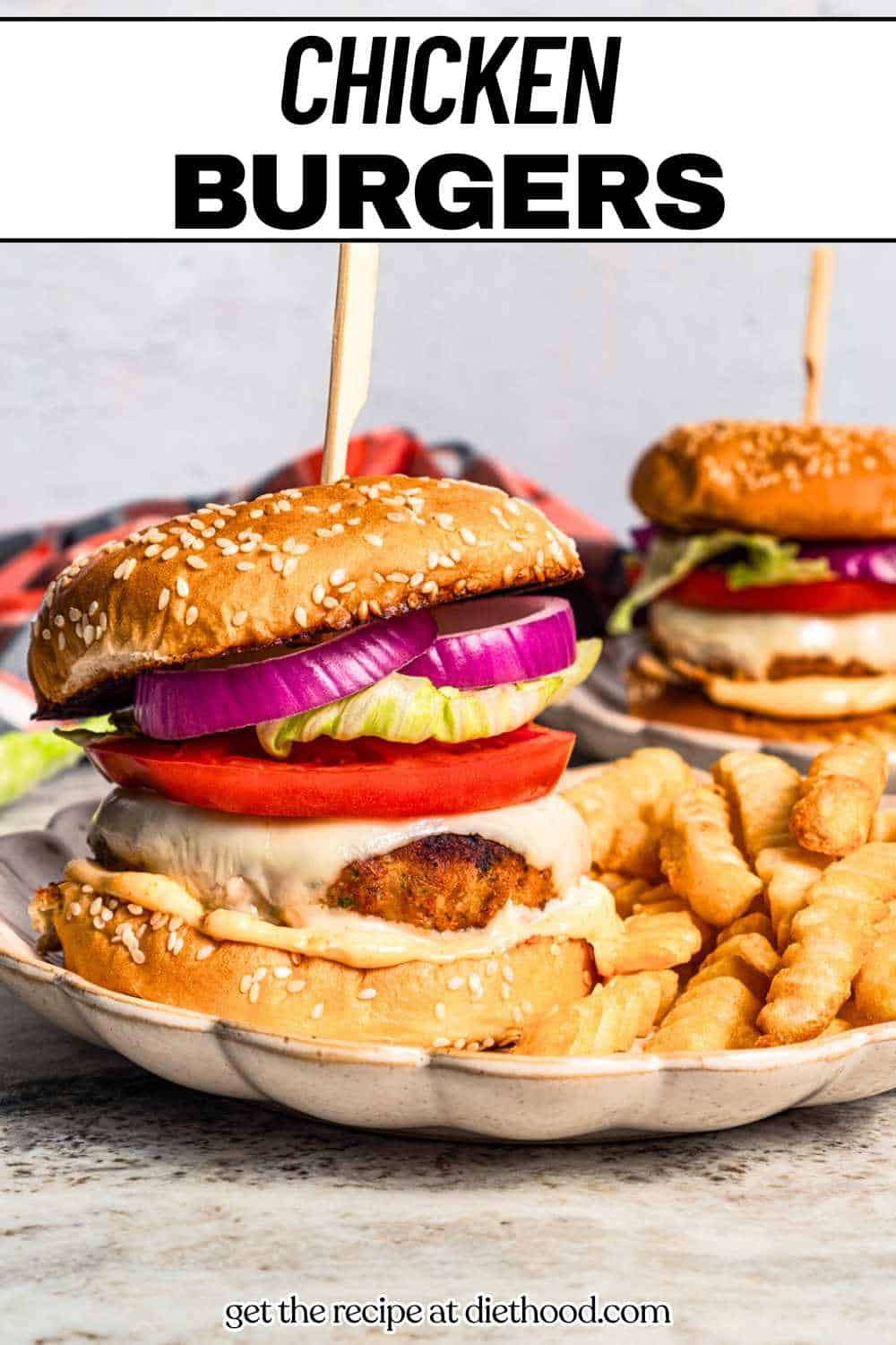 Chicken Burger Recipe (With Homemade Seasoning) | Diethood